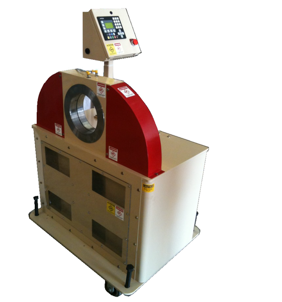 12" Servo Cutter for Post Extrusion – Automated Manufacturing Systems