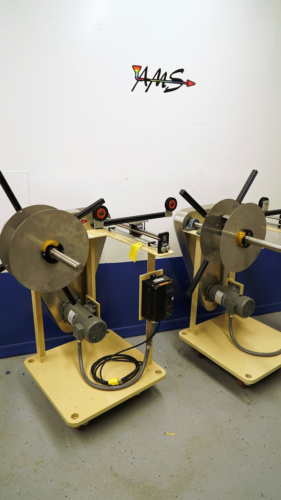 Single Station Extrusion Winder DC – Automated Manufacturing Systems