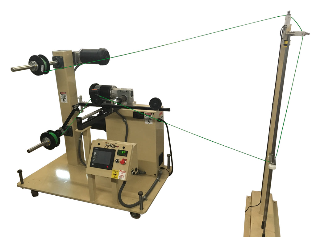 Dual Shaft Extrusion Winder – Automated Manufacturing Systems