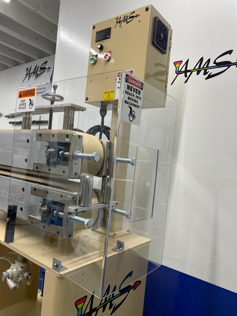 Clear Lexan Cover for AMS Puller Entrance – Automated Manufacturing Systems