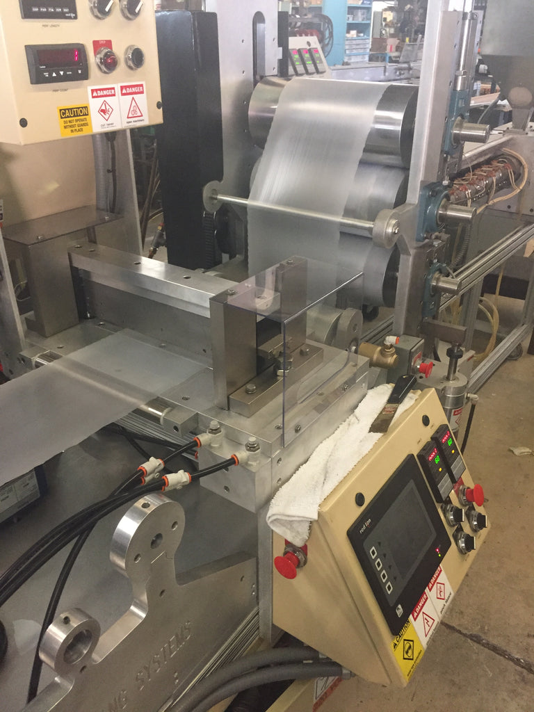 3 Roll Extrusion Sheet Stand - Lab – Automated Manufacturing Systems