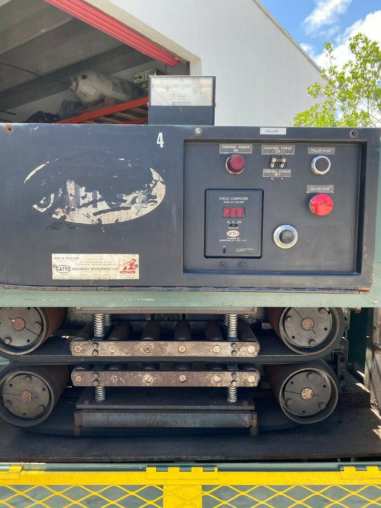 Rebuilt Gatto Model 210-6P DC Extrusion Belt Puller – Automated ...